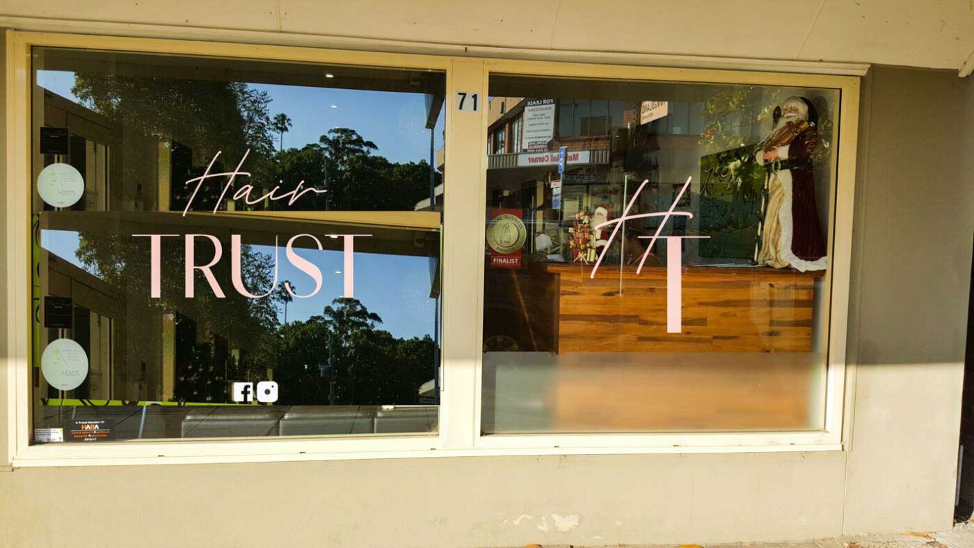 Window lettering shop | Cardiff | Newcastle | Central Coast