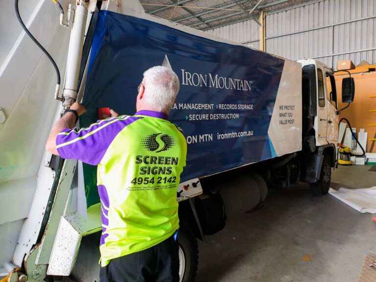 Local signage installation service Print | Remove | Install