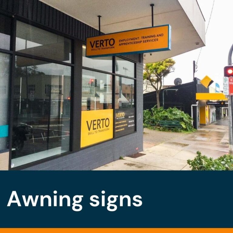 Want awesome new signage designed, printed & installed?