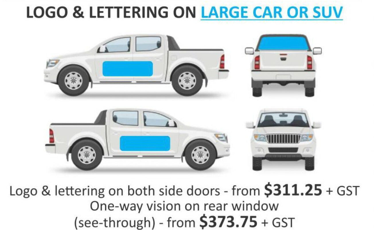 Mine spec vehicle signage signs designed & printed in Cardiff, Newcastle